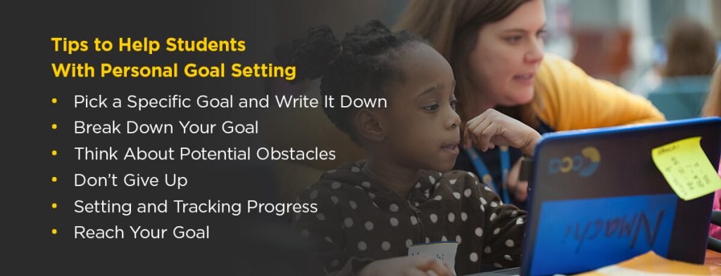 Goal Setting Tips for Students | CCA