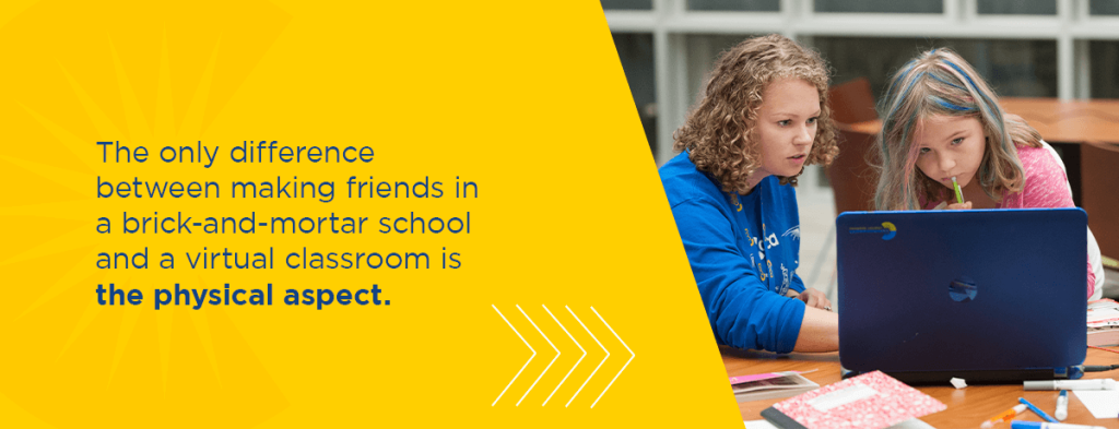 How to Make Friends in Online School | CCA