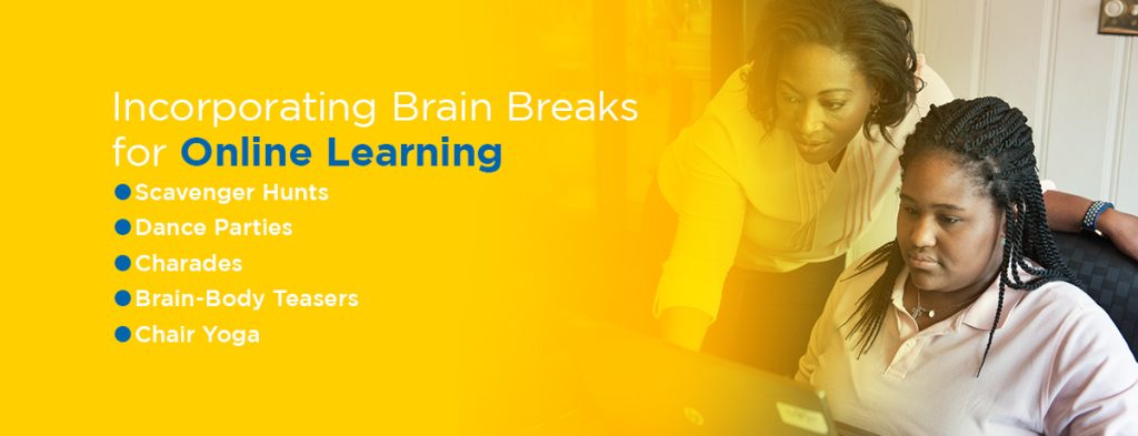 5 Brain Break Ideas for Online Learning | CCA