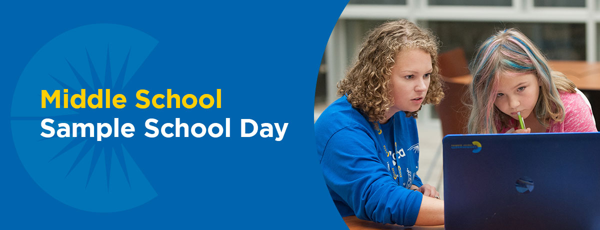 Online Middle School Sample Schedule | CCA